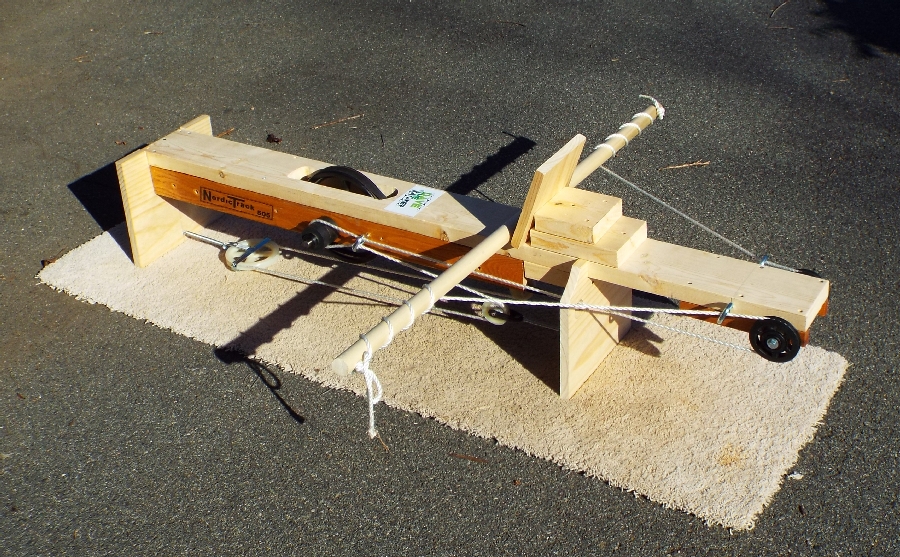 Homemade DIY Kayak Ergometer from Nordic Track ski machine – Dave The ...